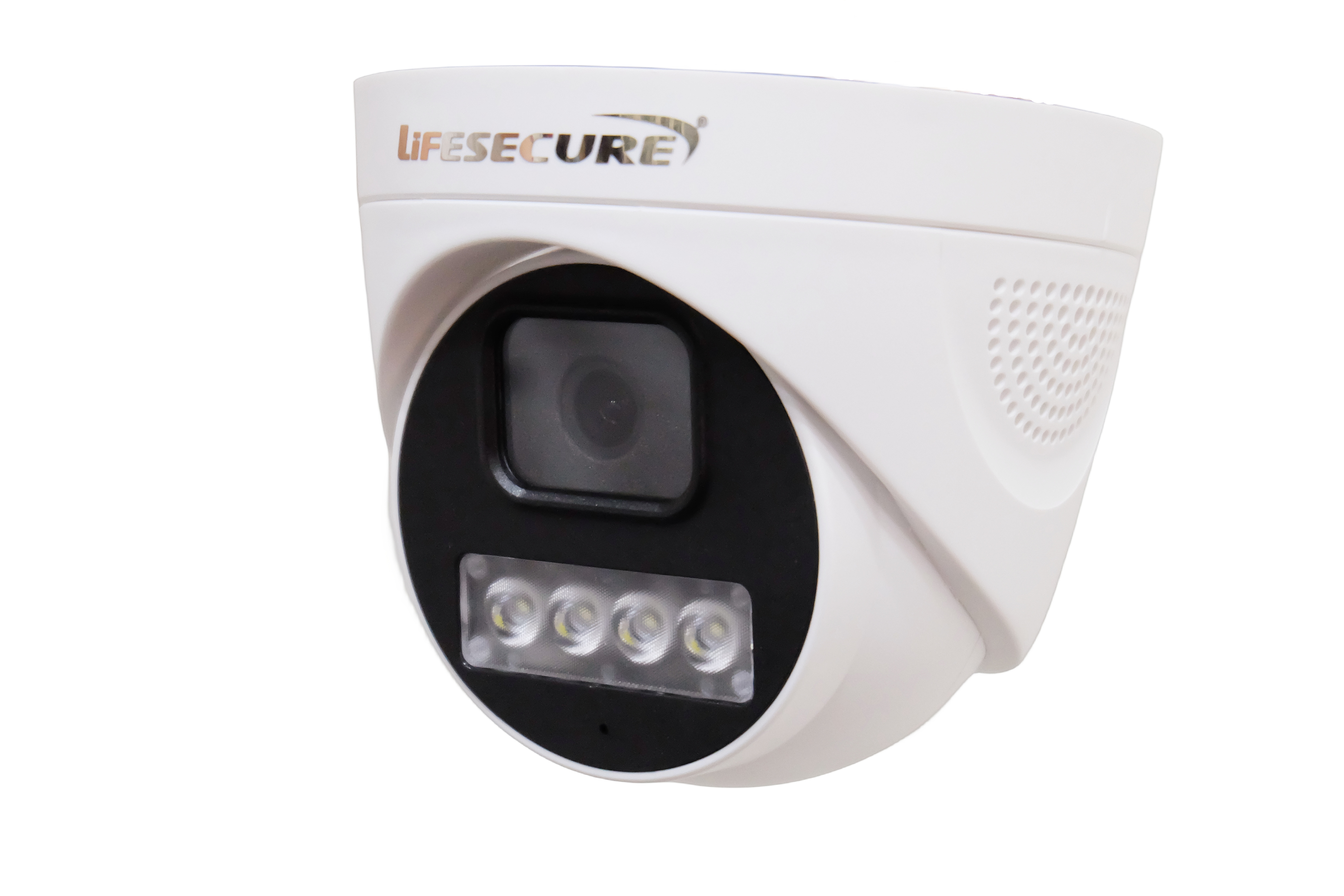 LIFESECURE 5.0MP Dual Light Bullet AI PoE IP Camera With Mic--LIFESECURE MALAYISA